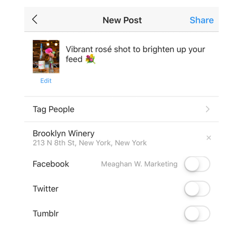Should You Auto Post To Facebook And Twitter From Instagram Meaghan